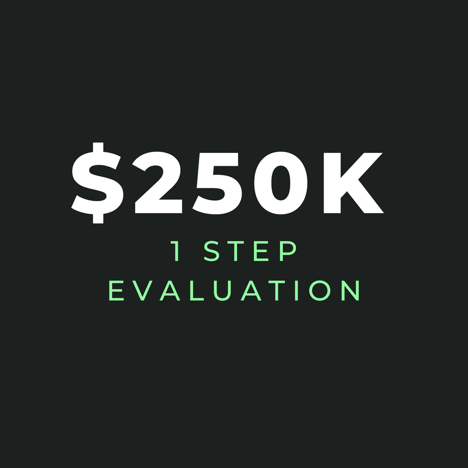 1 Step Evaluations – Elite Trader Funding Swag Shop